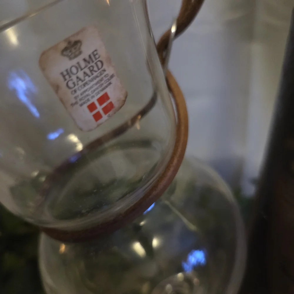 Holmegaard | Jewelry | Rare Vintage Festival Wine Glass Necklace ...